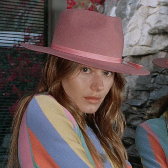 Lack Of Color | Accessories | Lack Of Color Zulu Fedora Hat In Rose Nwt ...